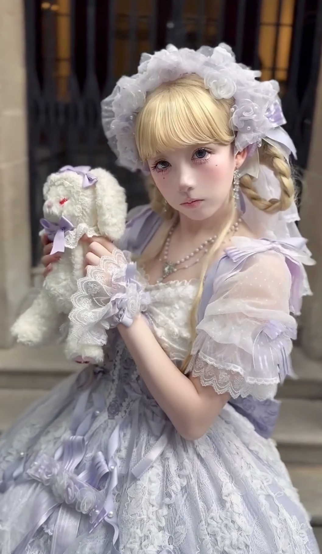 Celestial Lace Princess Lolita JSK (Lilac)