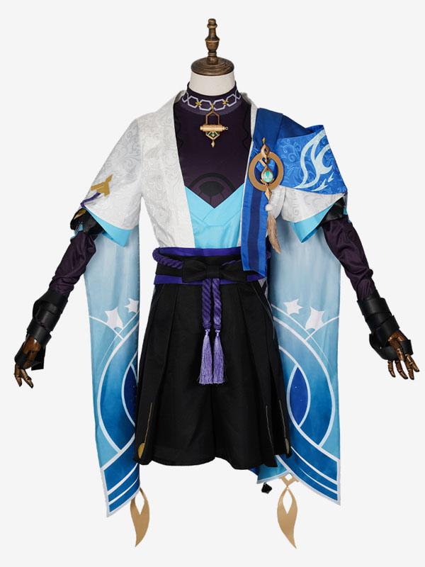 Genshin Impact Wanderer Balladeer Cosplay Costumes without Hat